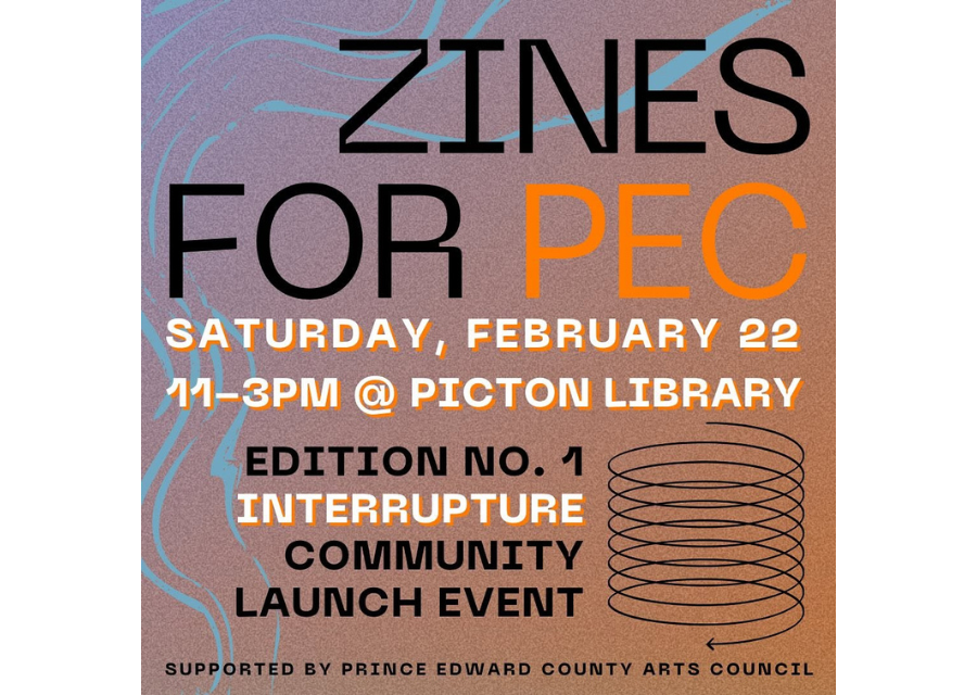 Zines for PEC | Prince Edward County Arts Council